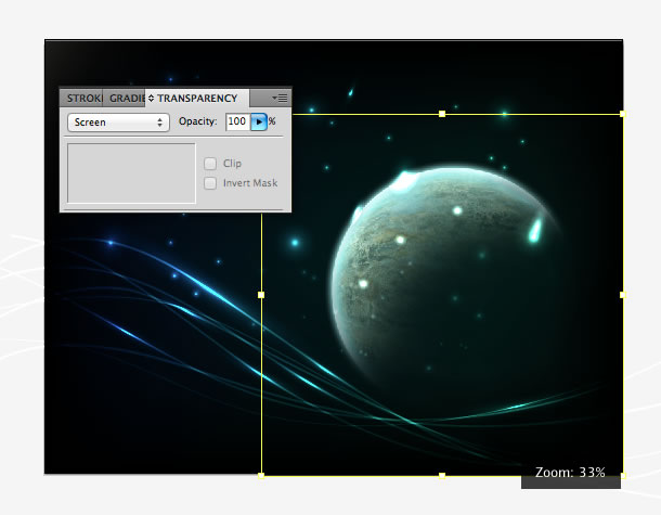 How to Create an Abstract Space Scene in Illustrator | Medialoot