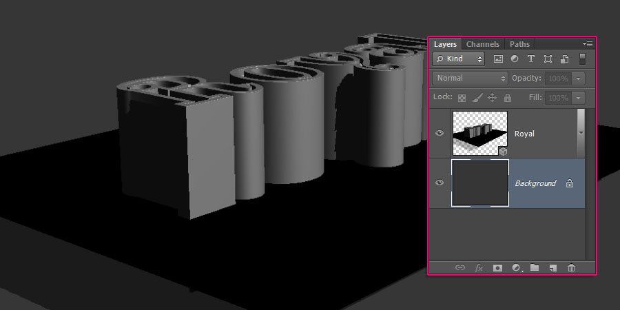 Create an Elegant 3D Text Effect in Photoshop CS6 — Medialoot