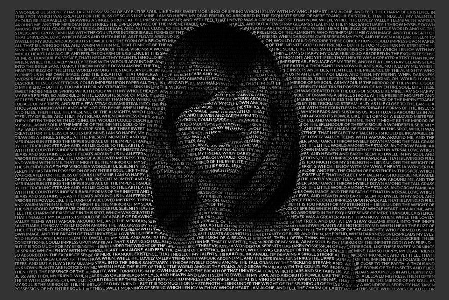 Learn to Create a Text Portrait in Photoshop — Medialoot