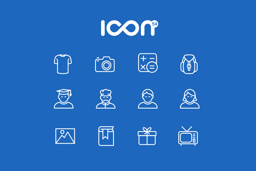 10 Free Line Icon Sets for Sketch and Illustrator | Medialoot