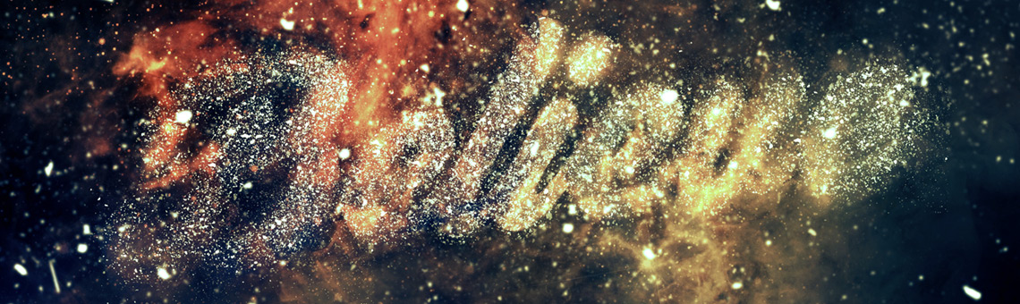 Create an Easy Nebula Text Effect in Photoshop | Medialoot
