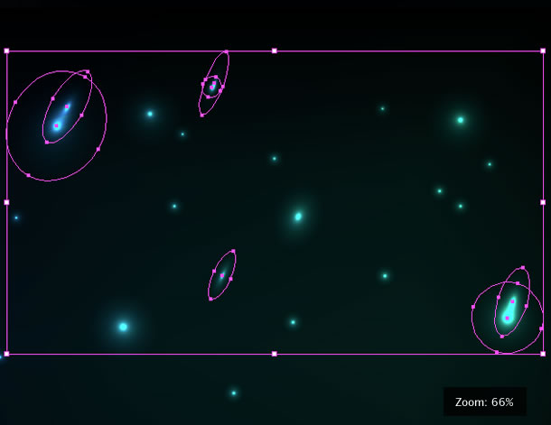 How to Create an Abstract Space Scene in Illustrator | Medialoot