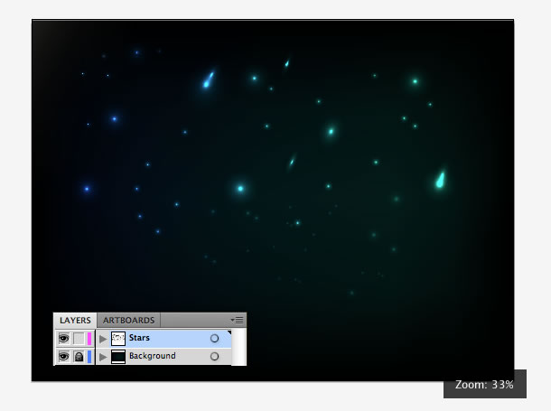 How to Create an Abstract Space Scene in Illustrator | Medialoot