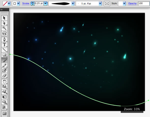 How to Create an Abstract Space Scene in Illustrator | Medialoot
