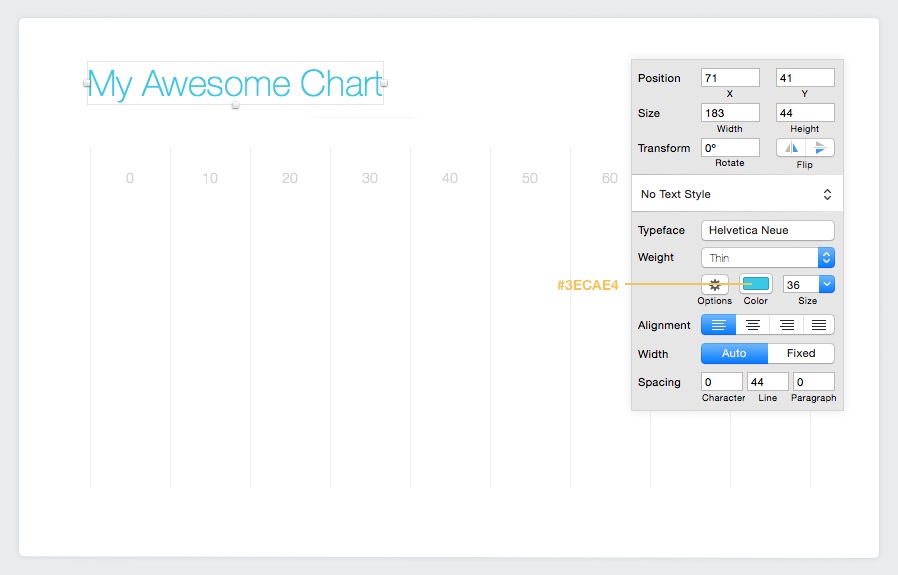 How to Create a Smooth Segmented Chart using Sketch 3 App | Medialoot