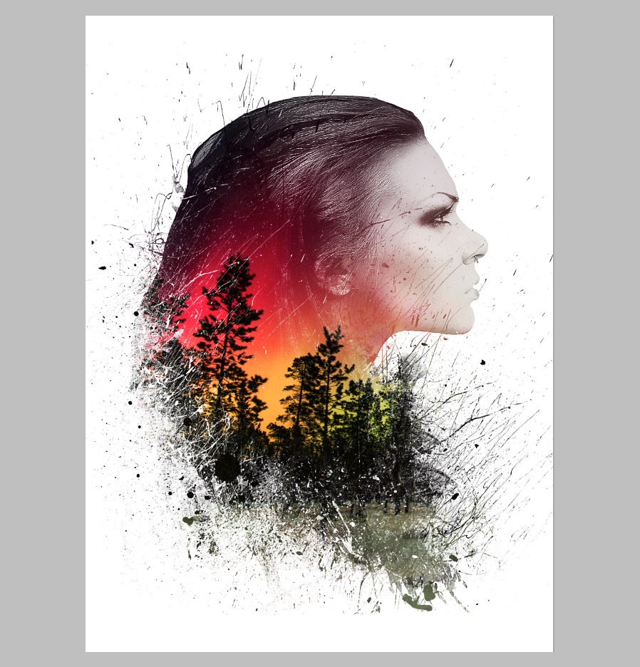 Create an Easy Double Exposure Portrait in Minutes | Medialoot