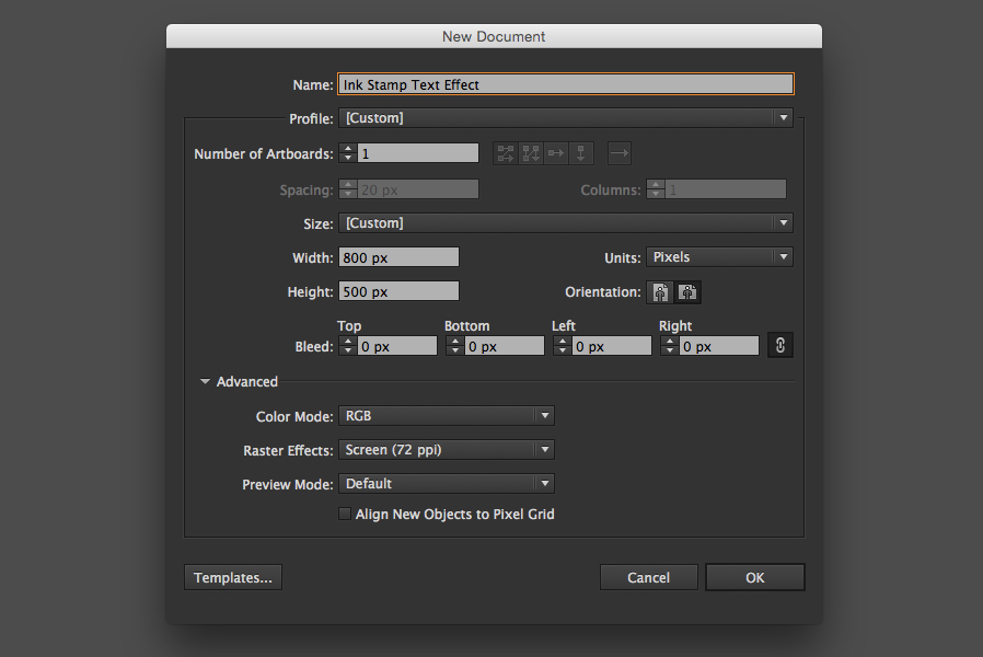 How to Create an Ink Stamp Text Effect with Illustrator CS6 — Medialoot