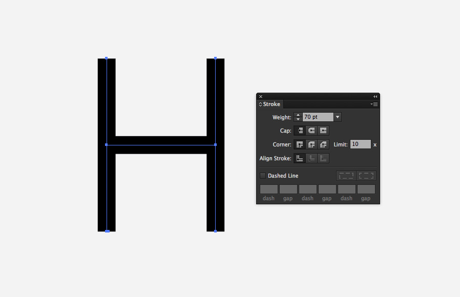 How to Create Custom Letterforms in Illustrator | Medialoot