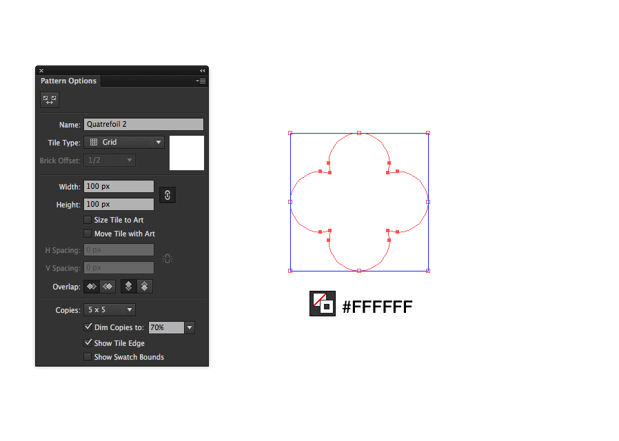 Create A Seamless Vector Quatrefoil Pattern In Illustrator — Medialoot