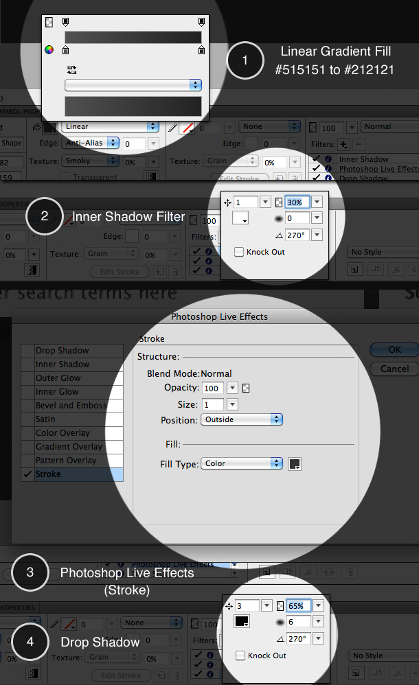 How to Create a Sleek Oversized Search Bar in Fireworks — Medialoot