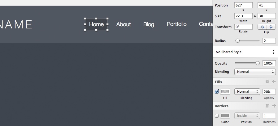 How to Create a Website Header Design Using Bohemian Coding Sketch ...