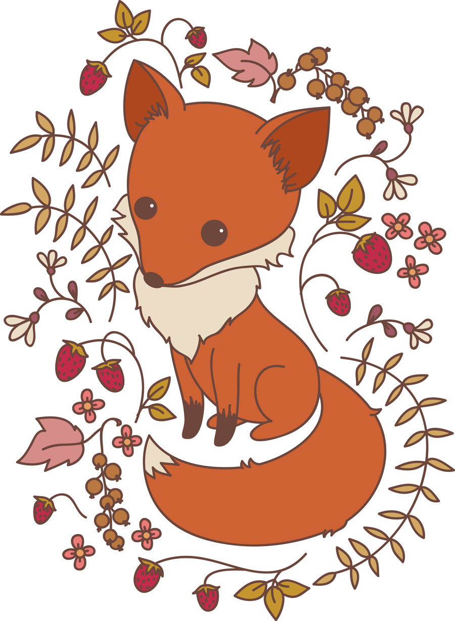 How to Create a Hand Drawn Fox Illustration in Adobe Illustrator ...