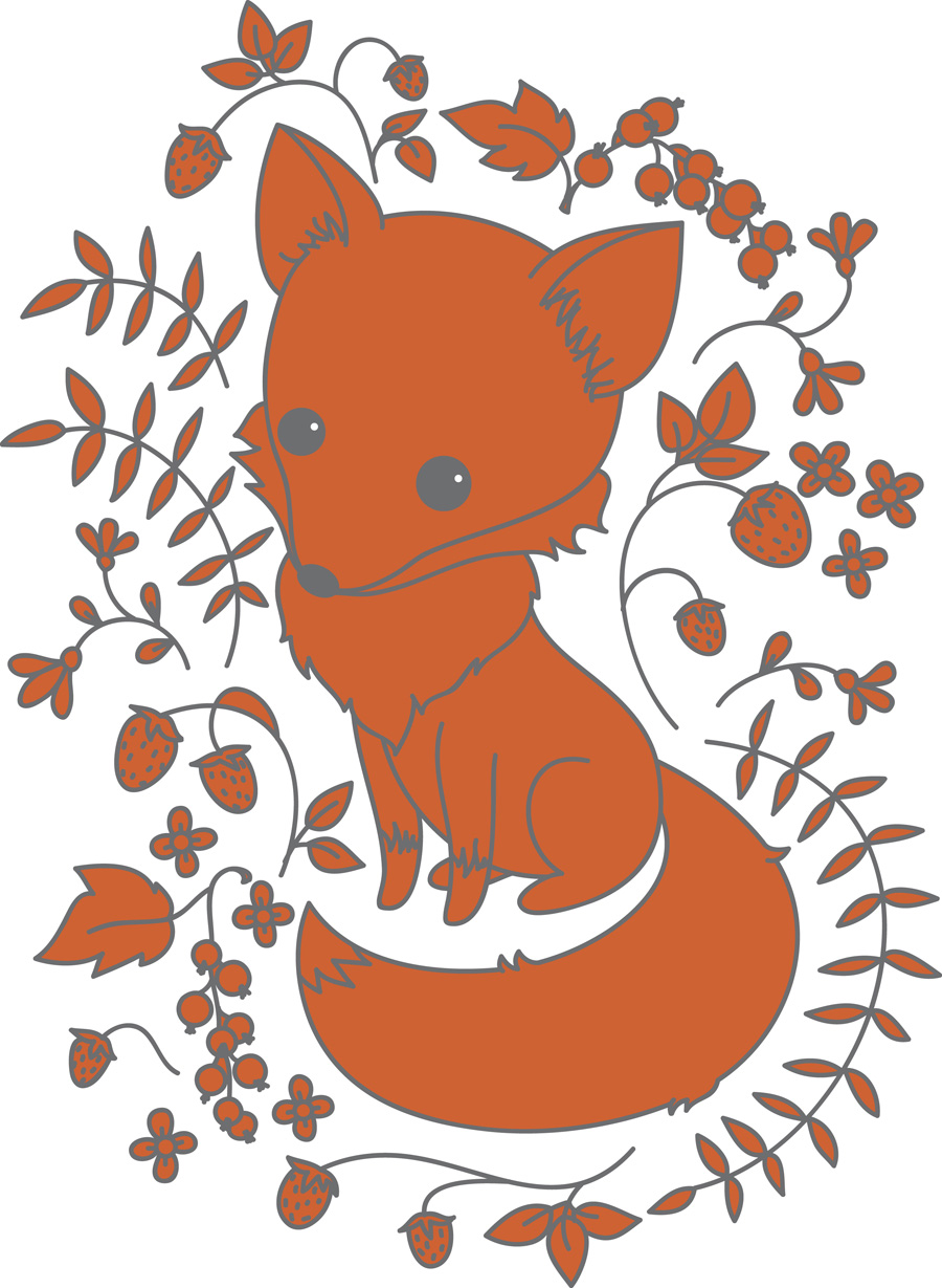 How to Create a Hand Drawn Fox Illustration in Adobe Illustrator ...