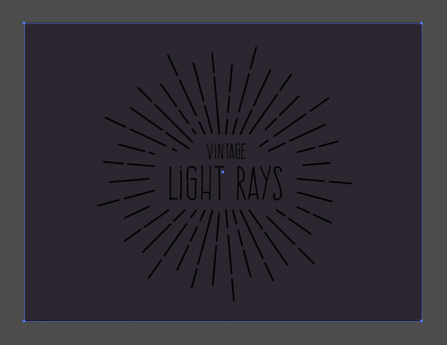How to Create Vintage Vector Light Rays in Illustrator — Medialoot