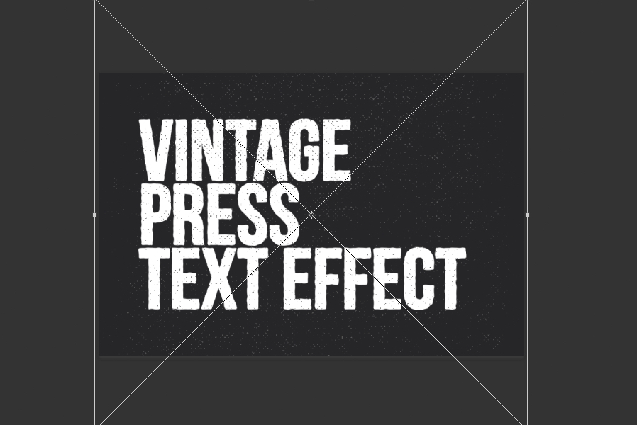 Create a Vintage Press Text Effect in Photoshop | Medialoot