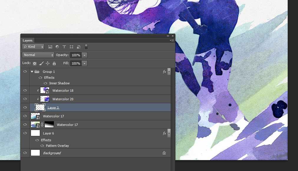 Tutorial: Easily Create an Artistic Watercolor Painting in Photoshop ...