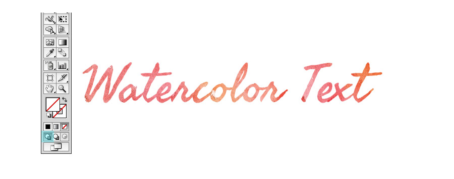 Quick Tip: Create a Watercolor Text Effect in Adobe Illustrator | Medialoot