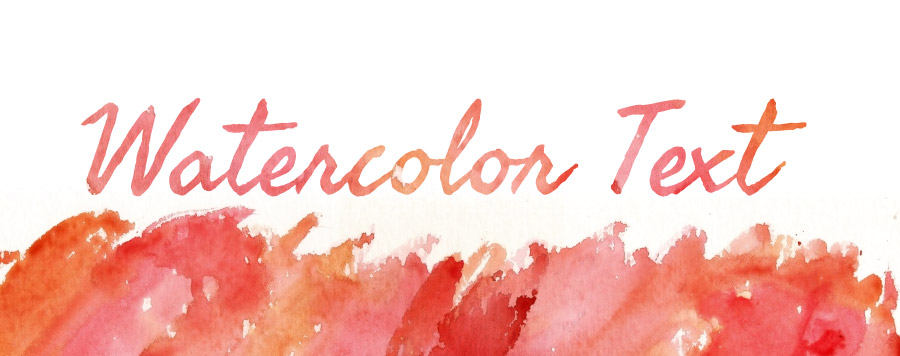 Quick Tip: Create a Watercolor Text Effect in Adobe Illustrator | Medialoot